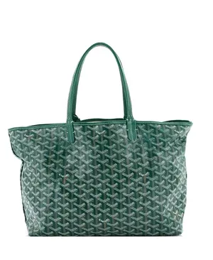 Goyard Pm Saint Louis Tote Coated Canvas - Green
