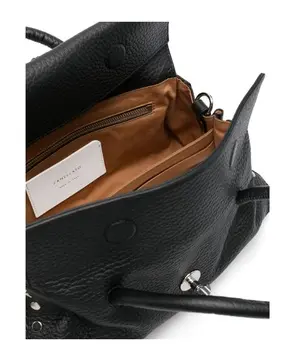 ZANELLATO Small Dotta Centauro Pebble-grain Tote Bag