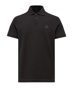 Moncler Logo Patch Short-sleeved Polo Shirt
