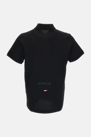 Moncler Logo Patch Short-sleeved Polo Shirt