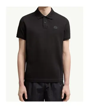 Moncler Logo Patch Short-sleeved Polo Shirt