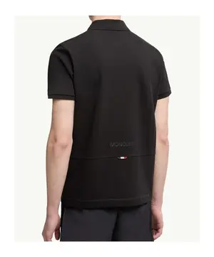 Moncler Logo Patch Short-sleeved Polo Shirt