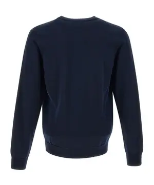 Lacoste Logo Patch Crewneck Knitted Jumper