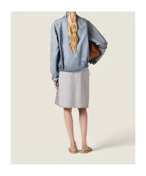 Miu Miu Nappa Leather Jacket
