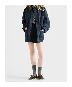 Prada Pleated Mini Skirt