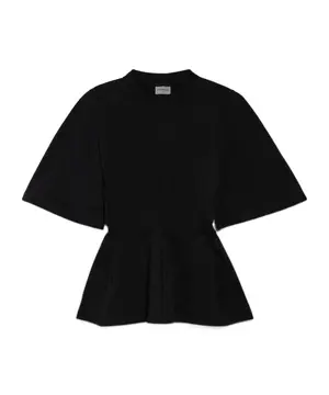 Balenciaga Shaped T-shirt - Black
