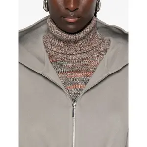 Max Mara Long-sleeved Hooded Casual Jacket