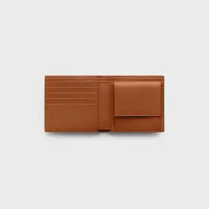 Celine Bi-fold Wallet In Smooth Lambskin