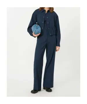 Max Mara Decano Elastic Waist Jacket - Blue