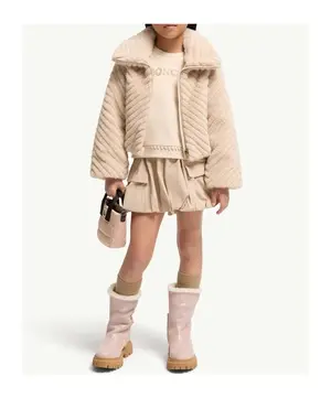 Moncler Elra Zip-up Faux Fur Jacket