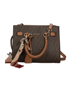 Liu Jo Patterned Shoulder Bag - Brown