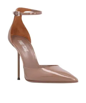 Paris Texas 105mm Lidia Ankle-strap Patent-leather Pumps
