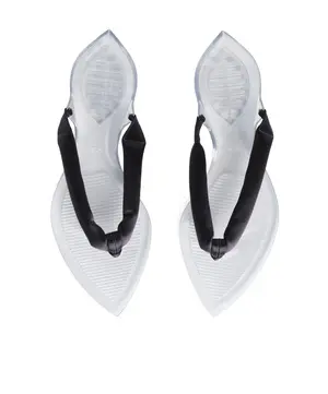 Alaïa Flat Sandals - White