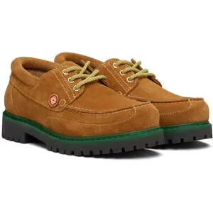 Casablanca Lace-up Suede Boat Shoes