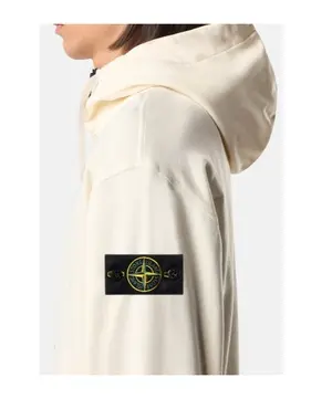 Stone Island Oversized-fit Zip-up Hooded Sweatshirt With Pockets