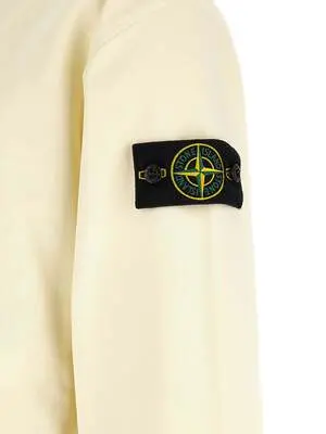 Stone Island Zip-up Hooded Sweatshirt