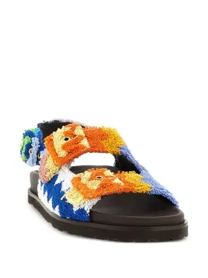 Missoni Zigzag Buckle Sandals