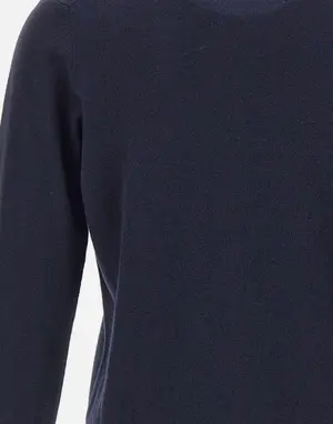 KANGRA Ribbed Crew Neck Knitted Sweater