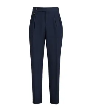 Brunello Cucinelli Pleats Trousers - Black