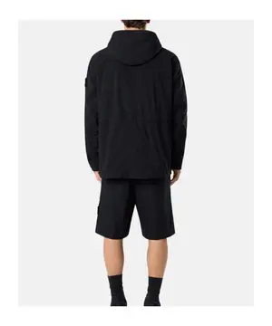Stone Island Hooded Logo-patch Parka