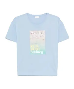 Liu Jo Graphic-print T-shirt - Blue
