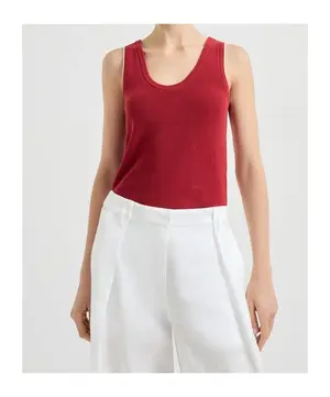 Brunello Cucinelli Ribbed Tank Top