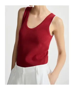 Brunello Cucinelli Ribbed Tank Top