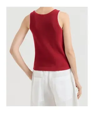 Brunello Cucinelli Ribbed Tank Top