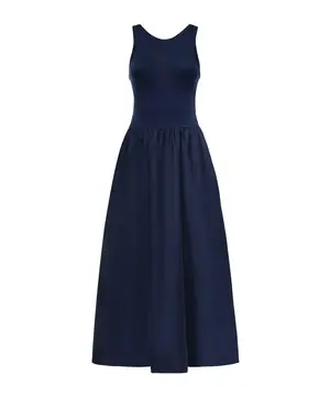 Polo Ralph Lauren Sleeveless A-line Maxi Dress - Blue