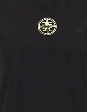 Elisabetta Franchi Logo Plaque T-shirt