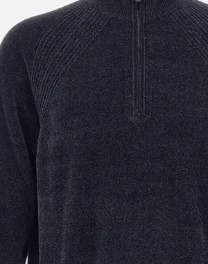 Peuterey Crivelli Half-zip Sweater With Ribbed Details