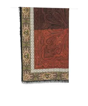 PIERRE-LOUIS MASCIA Printed Silk Scarf