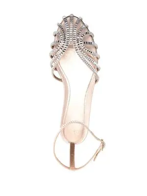 ALEVI MILANO Cut-out Flat Sandals