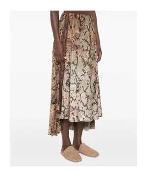 PIERRE-LOUIS MASCIA Printed Skirt