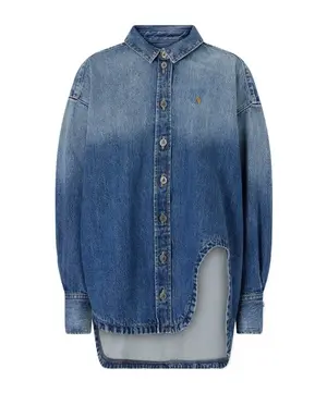Attico Washed Denim Shirt