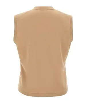 KANGRA V-neck Buttoned Knit Vest
