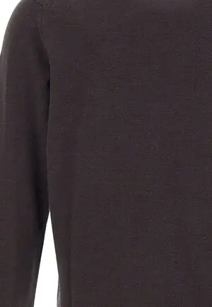 KANGRA Crew-neck Ribbed-trim Sweater