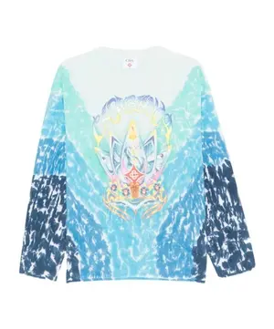 Casablanca Tie-dye Graphic T-shirt
