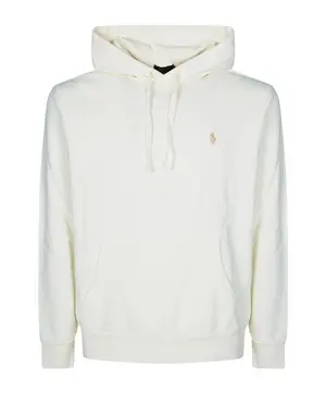 Polo Ralph Lauren Long-sleeve Hooded Sweatshirt - White