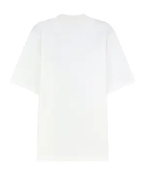 Attico Logo Shoulder-pad T-shirt