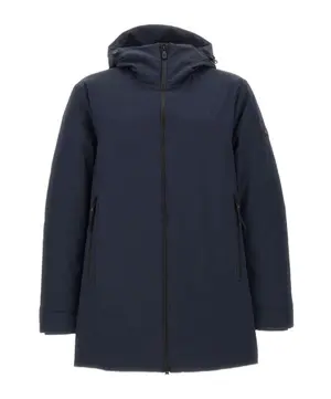 Peuterey Metide Hooded Parka Coat - Dark Blue