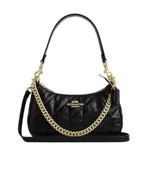 COACH Teri Quilted Details Shoulder Bag