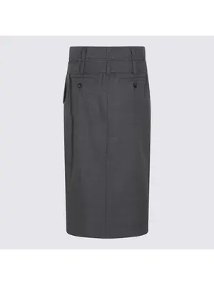 Brunello Cucinelli Belted Skirt