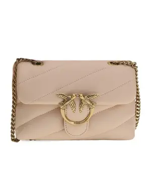 Pinko Love Baby Shoulder Bag - Nude