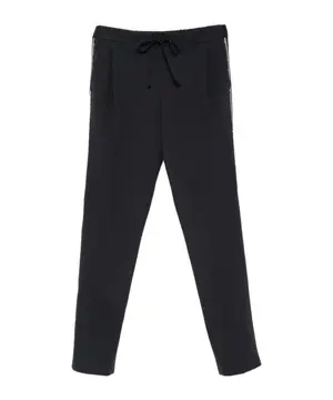 Fabiana Filippi Elastic-waist Casual Trousers - Black