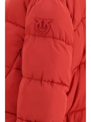 Pinko Giza Quilted Hooded Down Jacket