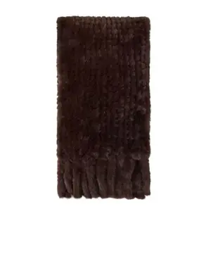 Pinko Faux-fur Fringed Scarf - No