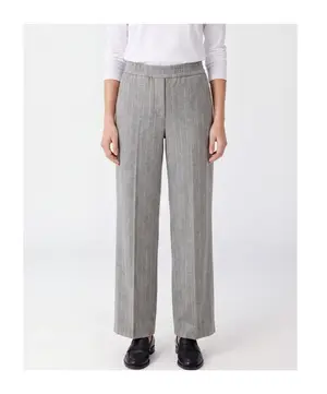 Brunello Cucinelli Monili Embellished Pinstripe Trousers - No