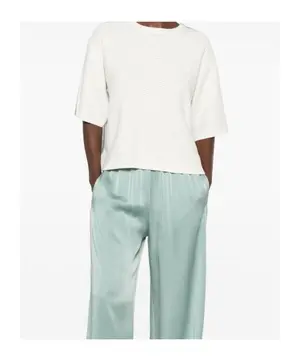 Fabiana Filippi Sequin Embellished Boxy Knit Top