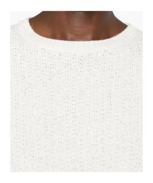 Fabiana Filippi Sequin Embellished Boxy Knit Top